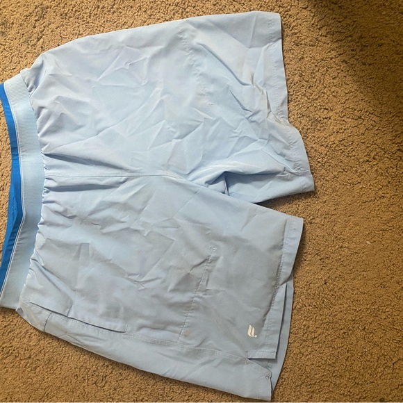 Shorts | Mens Medium Baby Blue Fabletics Shorts Light Staining On Front ...